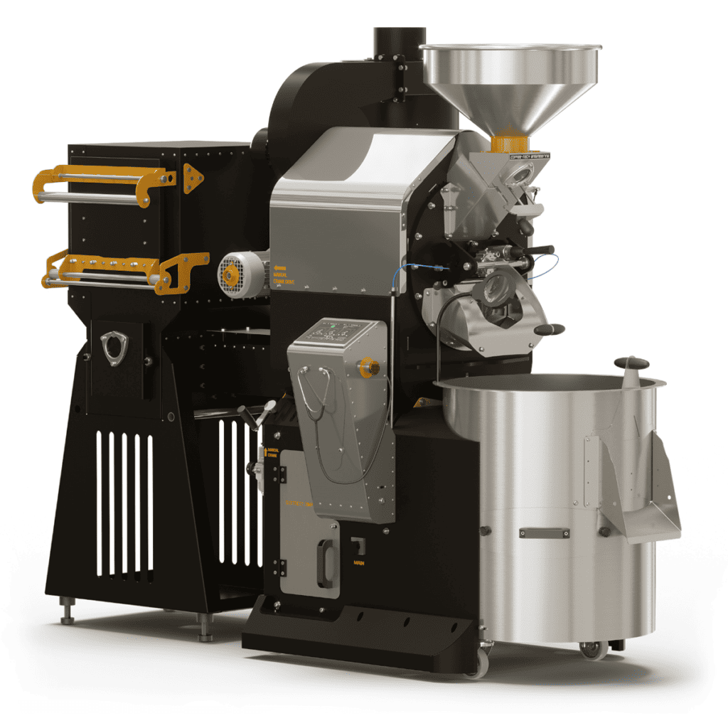 Ghibli Firewood Commercial Coffee Roaster: 3-15kg Batch Capacity